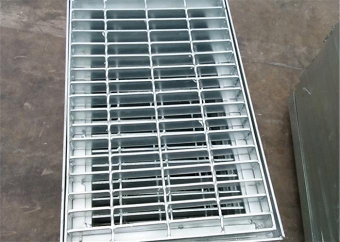 Galvanized Grating Trench Cover , Steel Driveway Drainage Grates