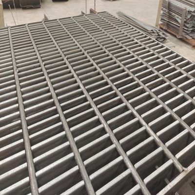 Expanded Heavy Duty Steel Grating , Large Metal Floor Grates Customized ...