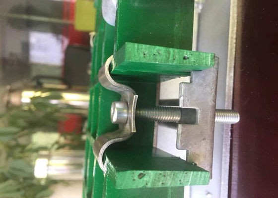 Expanded Steel Grating Clips , Floor Grating Clips Skid Resistance