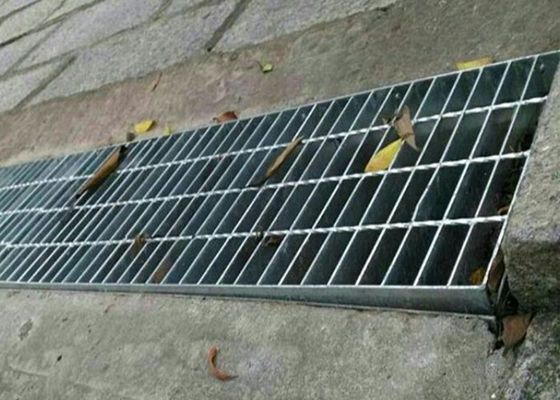 Drainage Cover Road 32x5mm Galvanised Steel Grating for driveway trench ...