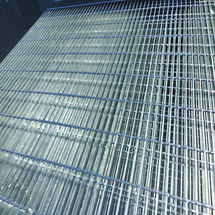 Hot Dip Galvanized Industrial Steel Grating Platform Road Floor Plug In ...