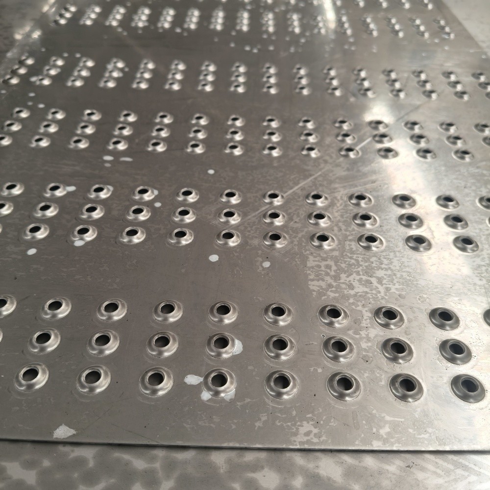 3.0m Round Hole Perforated Steel Plate Sheet Metal Ideal For Various ...