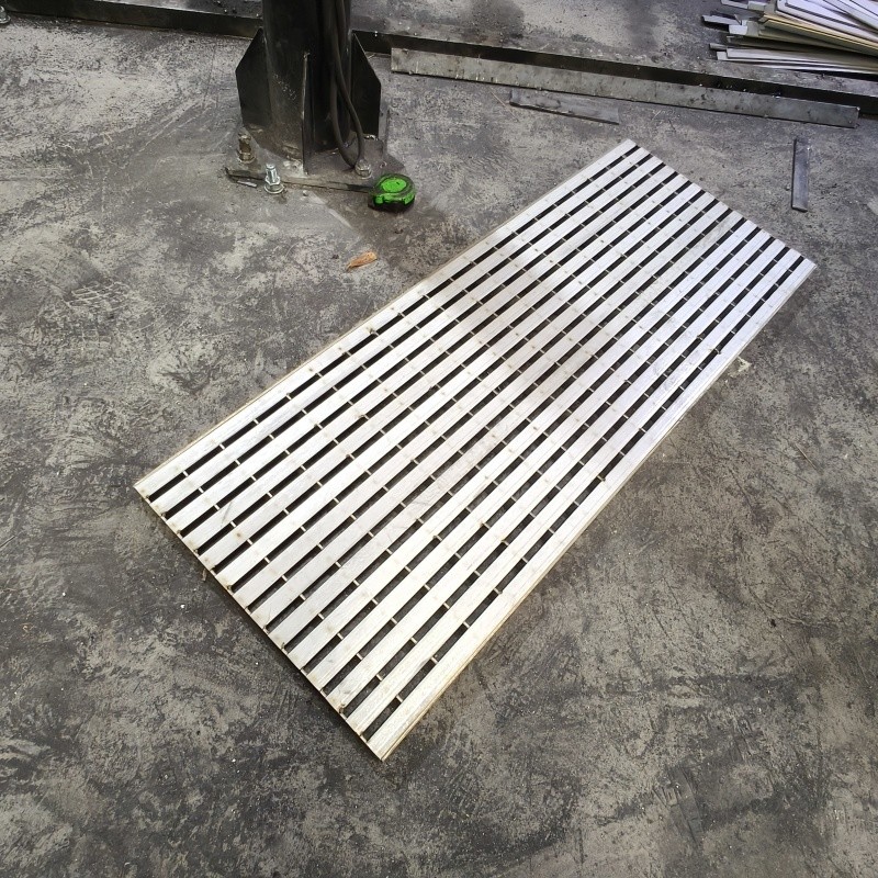 25 Earing Bar Pitch Stainless Steel Grating For Outdoor Durability And ...