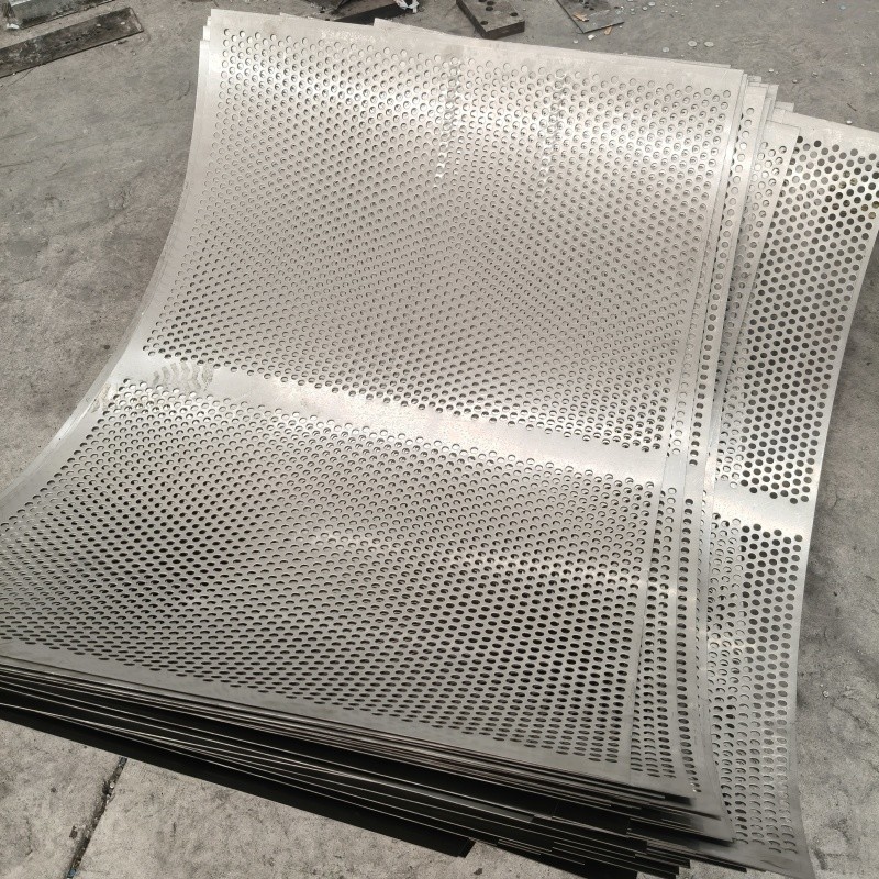 Heavy Duty Perforated Metal Plate With 10*10mm Holes And Load Bearing ...