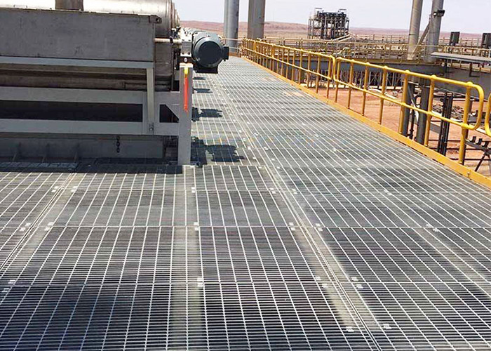 Heavy Duty Customizable Steel Serrated Bar Grating For Bulding Or ...