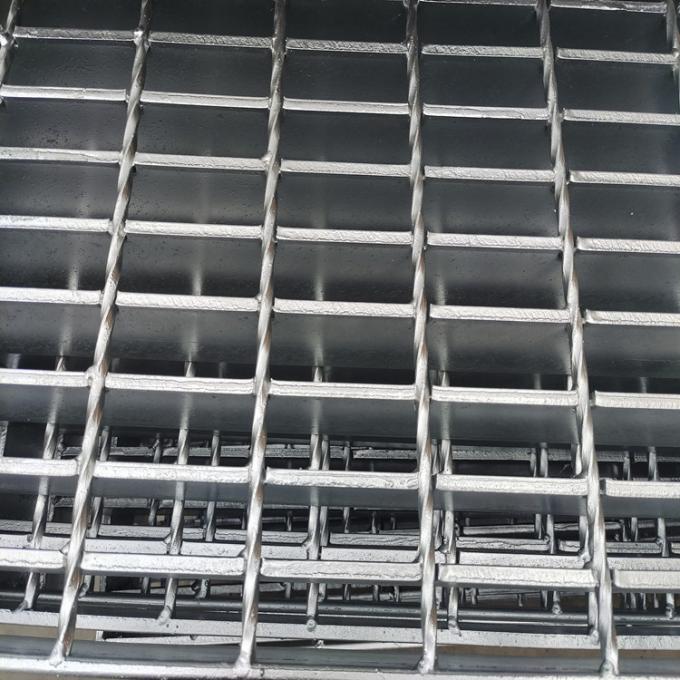 Carbon Steel Grid Foot Plate Heavy Duty Metal Grate For Offshore Platform